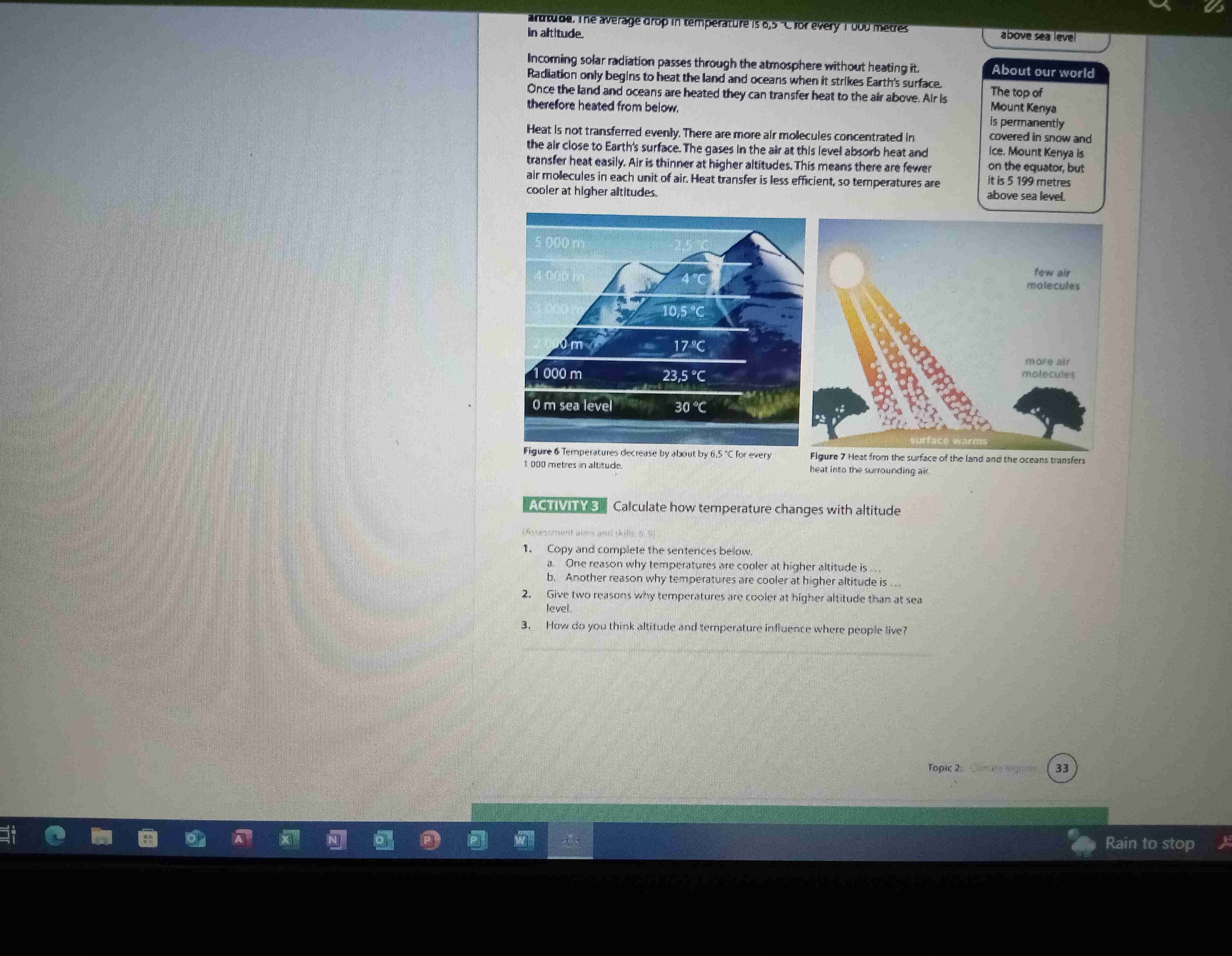 ACTIVITY 3 Calculate how temperature changes | StudyX