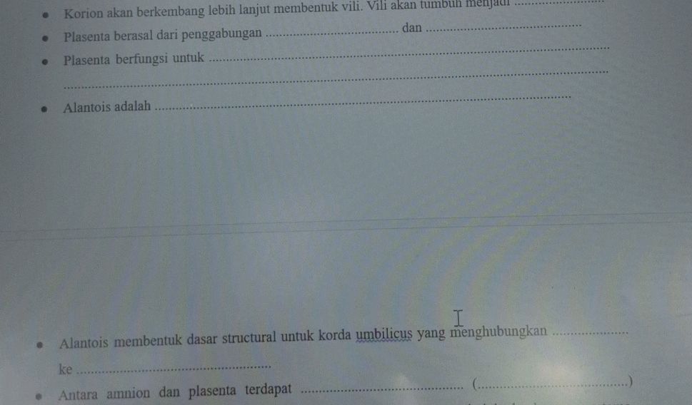 Korion akan berkembang lebih lanjut | StudyX