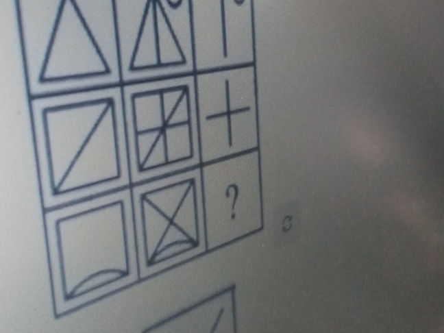 Find the pattern and select the missing | StudyX