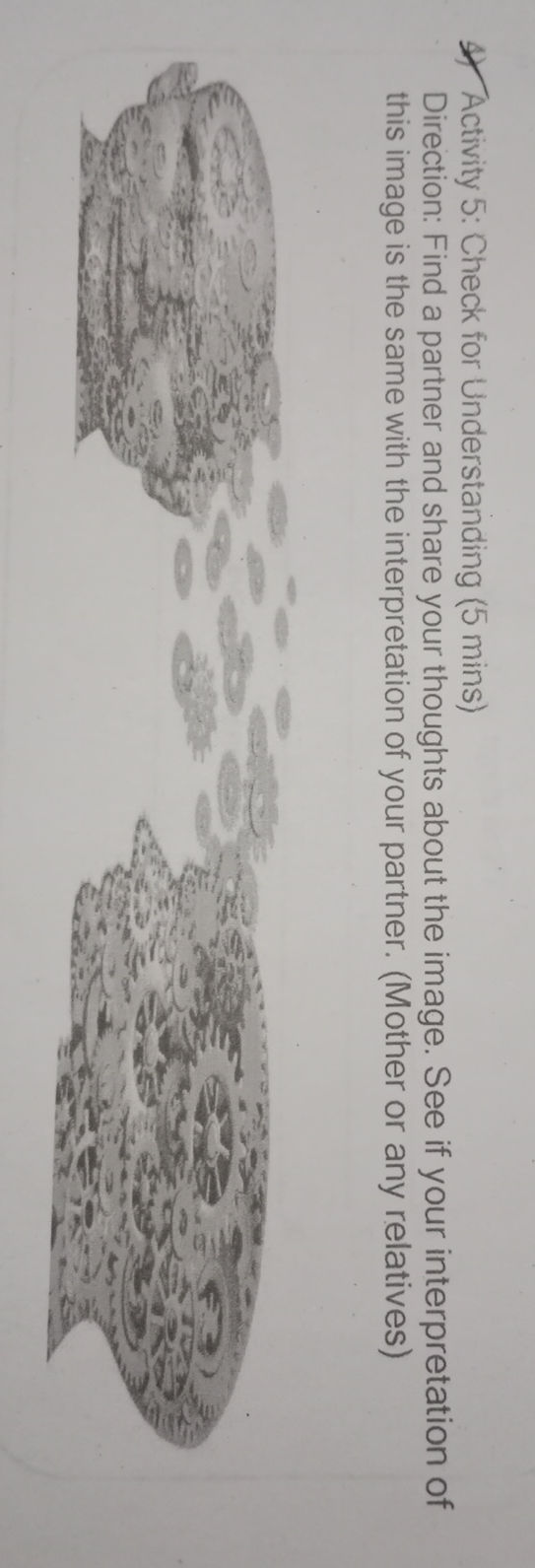 Activity 5: Check for Understanding (5 mins) | StudyX