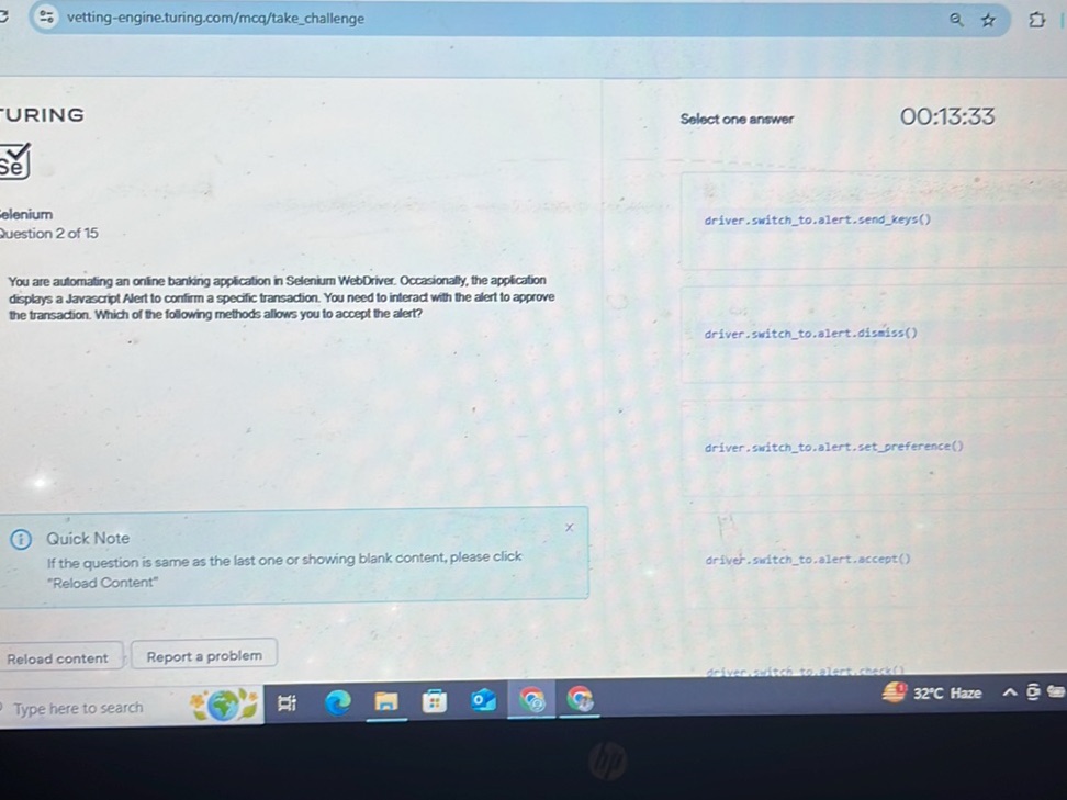 You are automating an online banking | StudyX