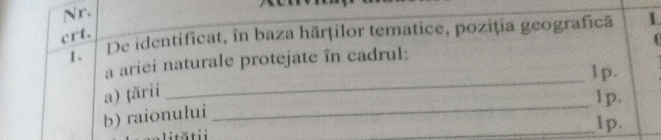 De identificat, în baza hărților tematice, | StudyX