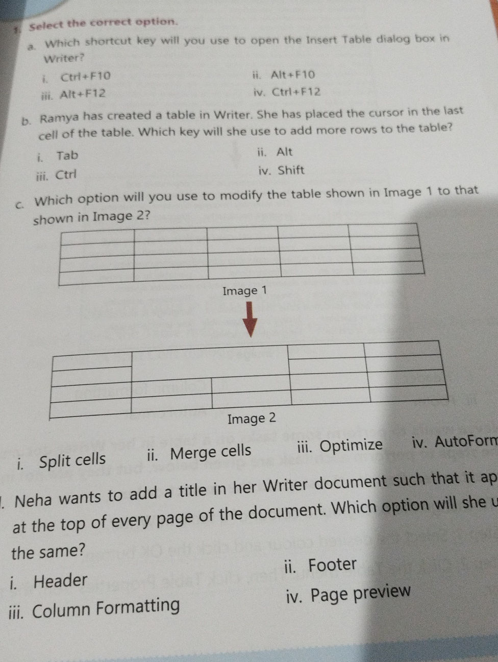 a. Which shortcut key will you use to open | StudyX