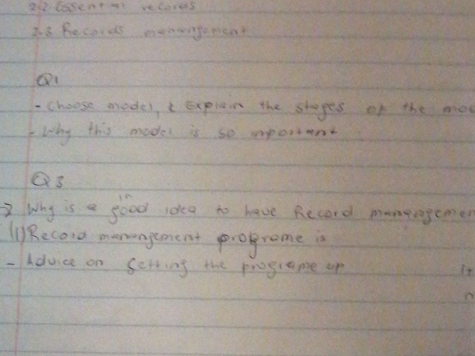 Q1 - Choose model, Explain the stages of | StudyX