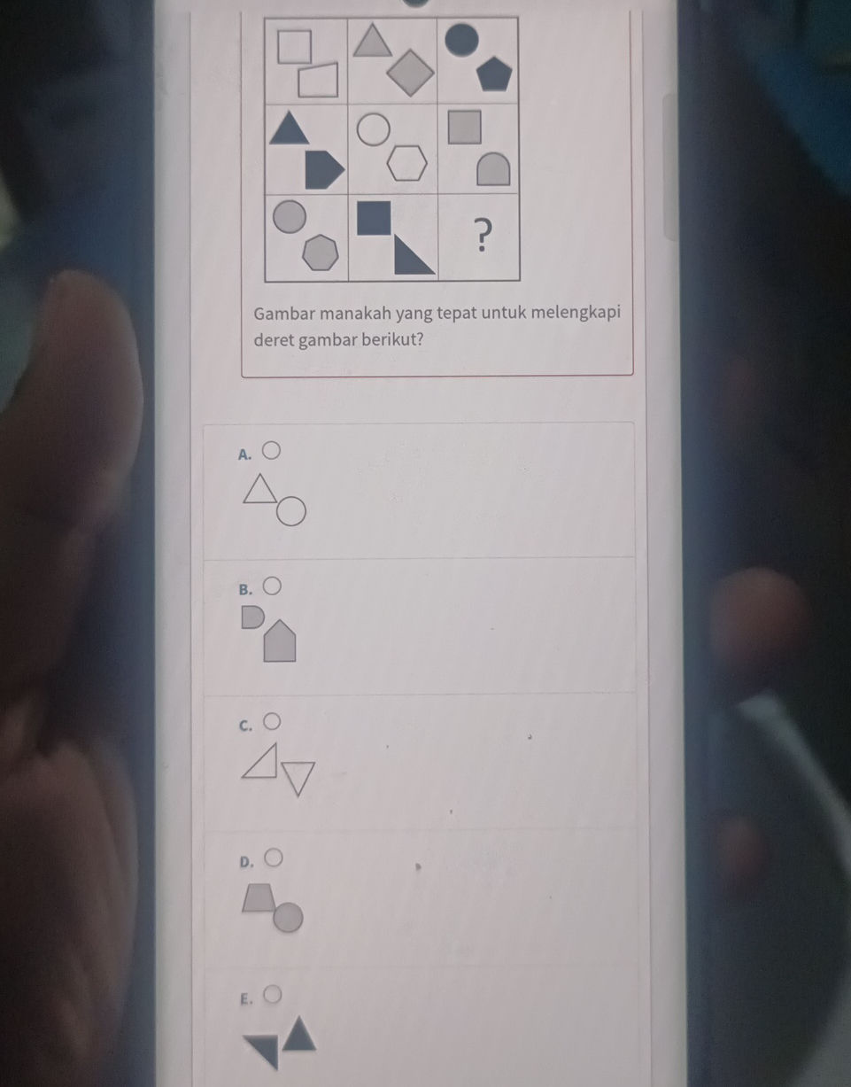 Gambar manakah yang tepat untuk melengkapi | StudyX