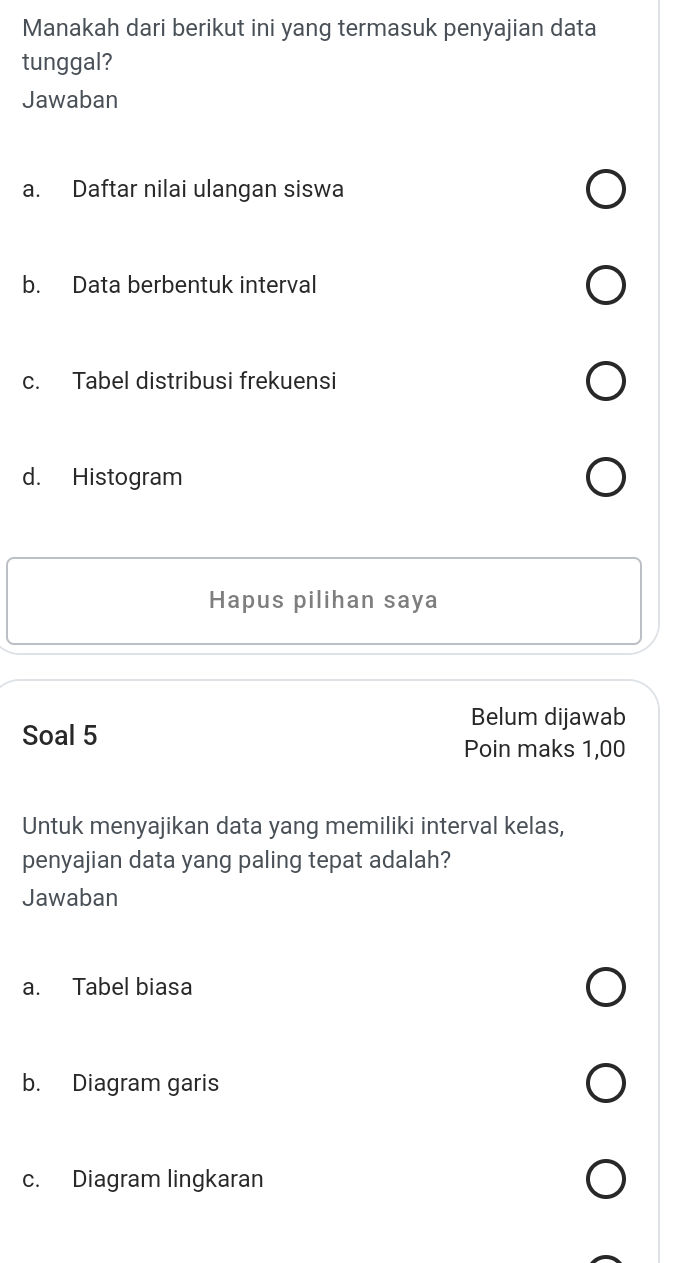 Manakah dari berikut ini yang termasuk | StudyX