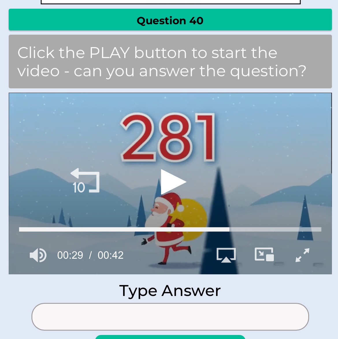 Click the PLAY button to start the video - | StudyX
