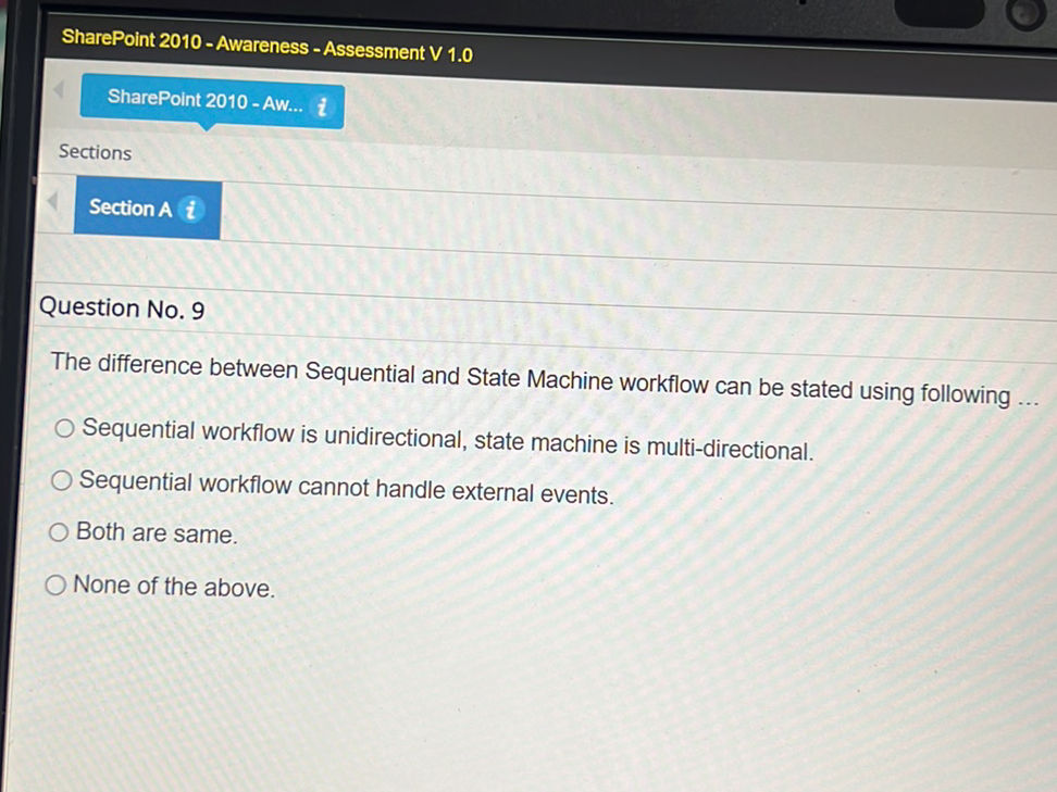 Question No. 9 The difference between | StudyX
