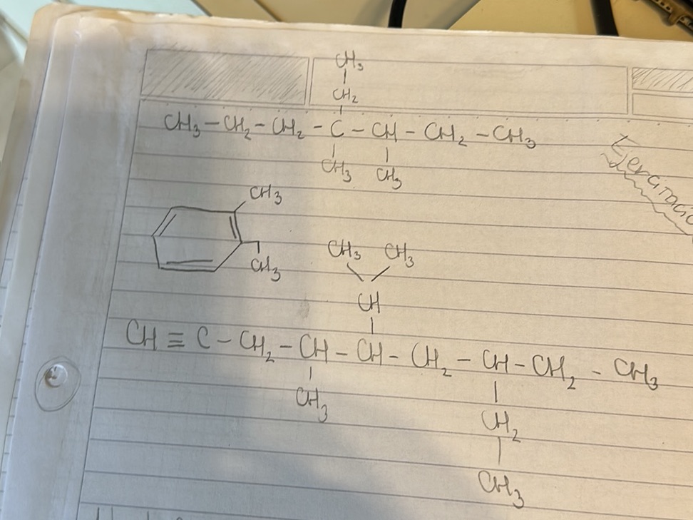 CH3 | CH2 CH3-CH2-CH2-C-CH-CH2-CH3 | | StudyX
