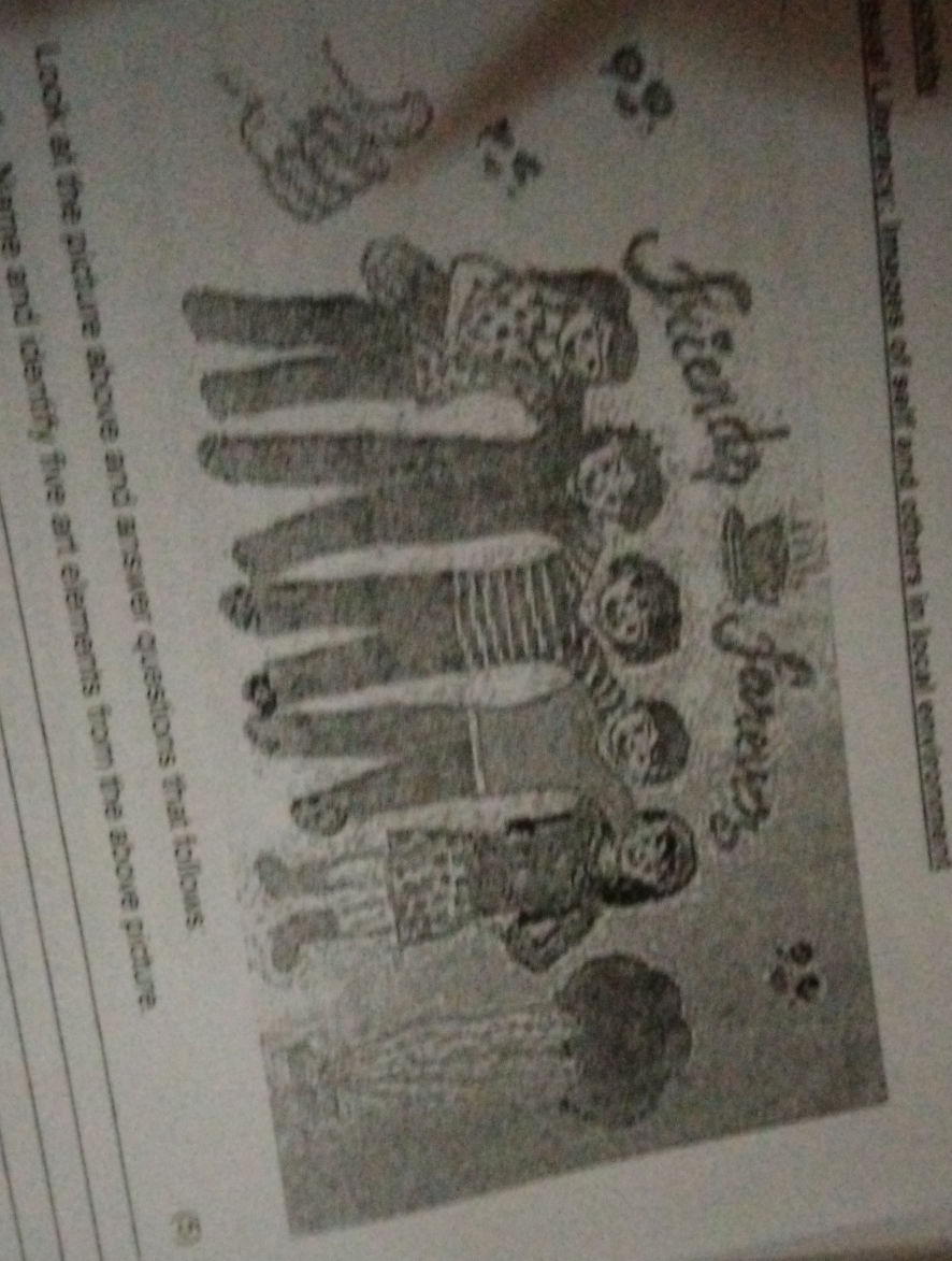 Look at the picture above and answer | StudyX
