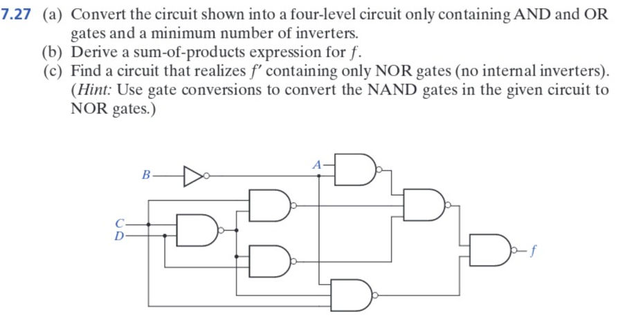 (a) Convert the circuit shown into a | StudyX