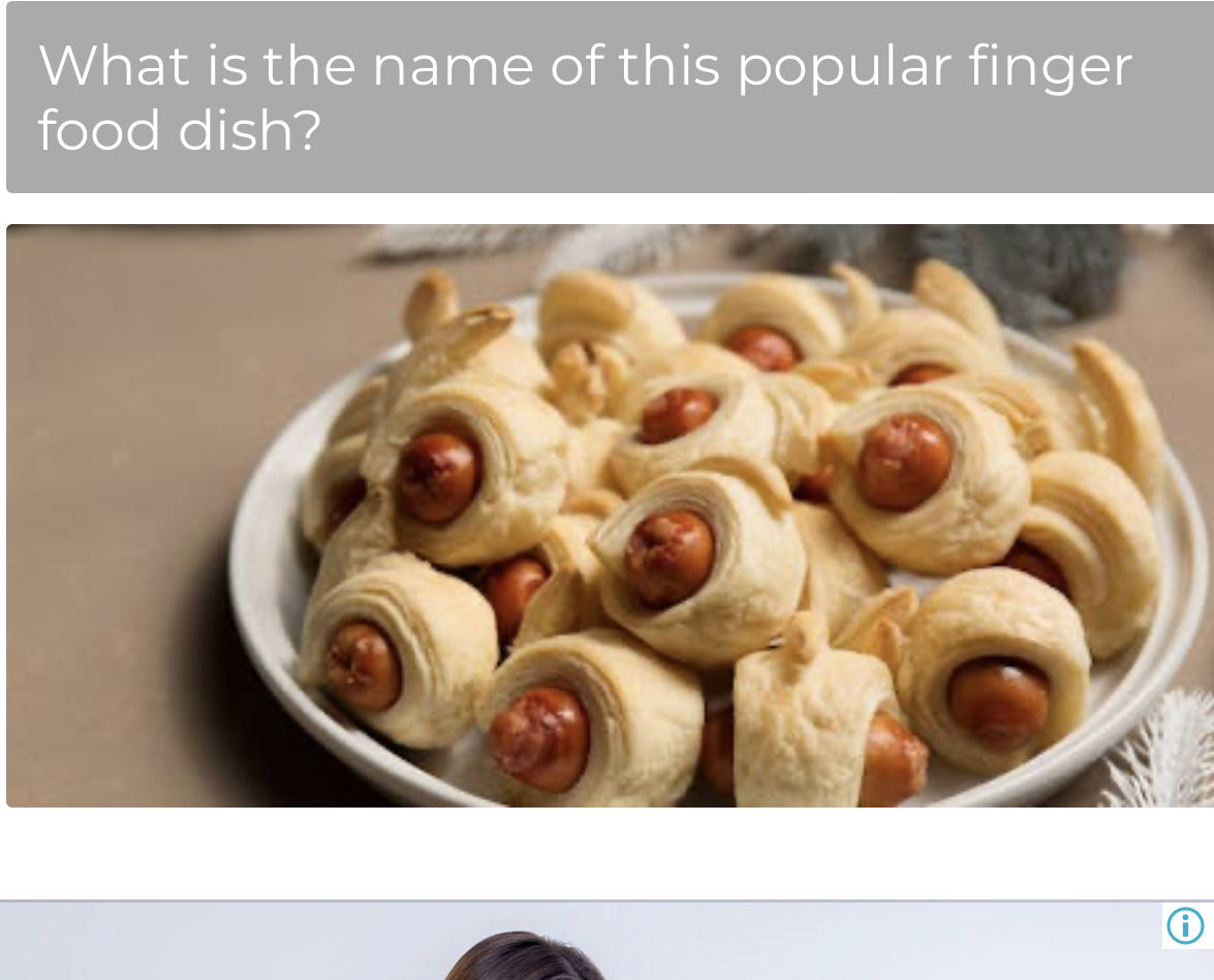 What is the name of this popular finger food | StudyX