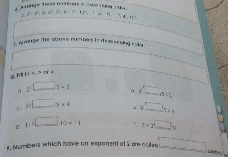 4. Arrange these numbers in ascending order: | StudyX
