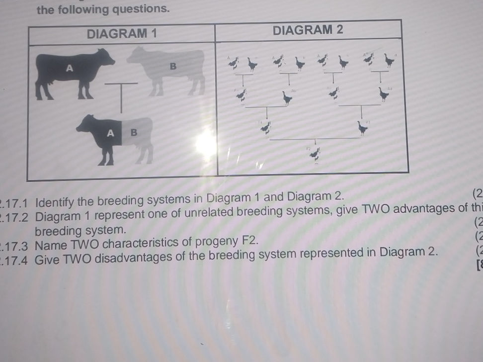 2.17.1 Identify the breeding systems in | StudyX