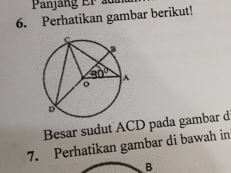 Perhatikan gambar berikut! Besar sudut ACD | StudyX