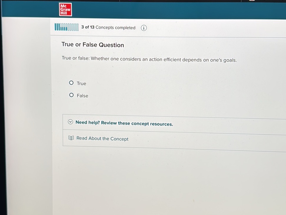 True or False Question True or false: | StudyX