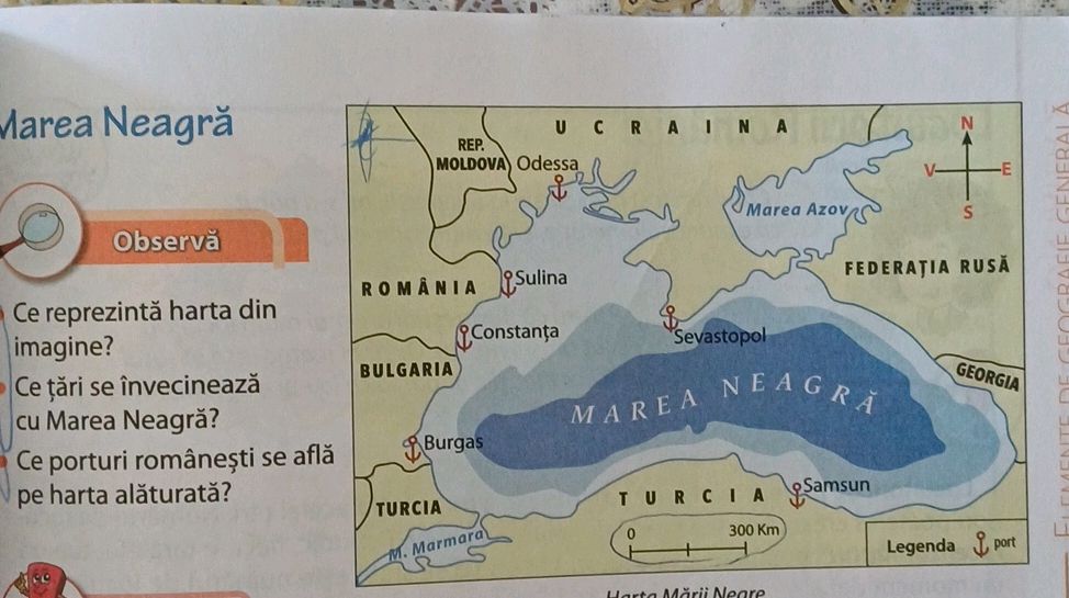 Ce reprezintă harta din imagine? Ce ţări se | StudyX