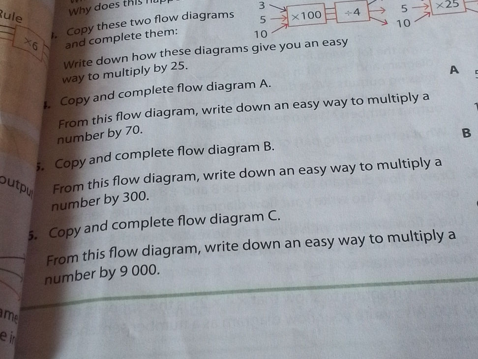 1. Copy these two flow diagrams and complete | StudyX