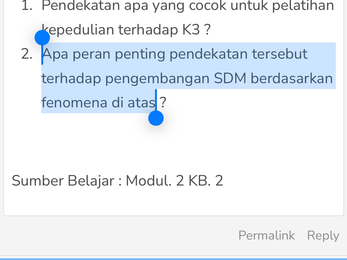 2. Apa peran penting pendekatan tersebut | StudyX