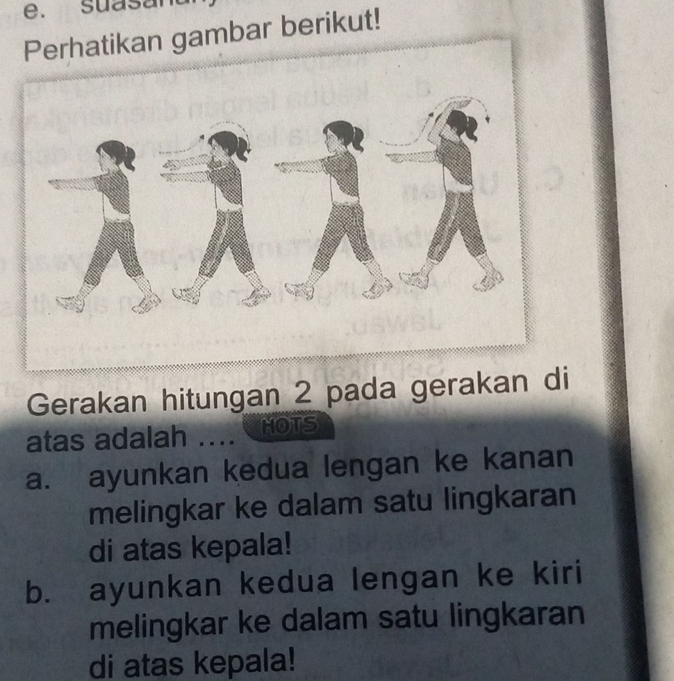 Gerakan hitungan 2 pada gerakan di atas | StudyX