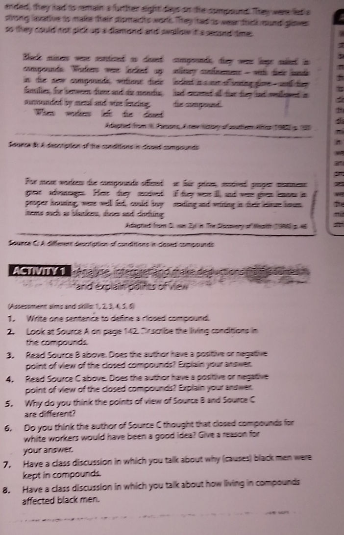 ACTIVITY 1 Analyze, interpret and make | StudyX