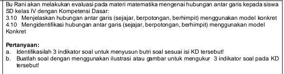 Pertanyaan: a. Identifikasilah 3 indikator | StudyX