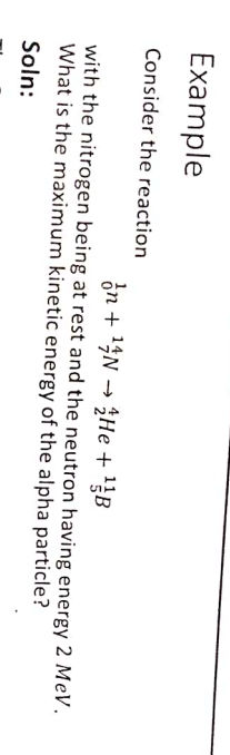 Consider the reaction $^{1}_{0}n + | StudyX
