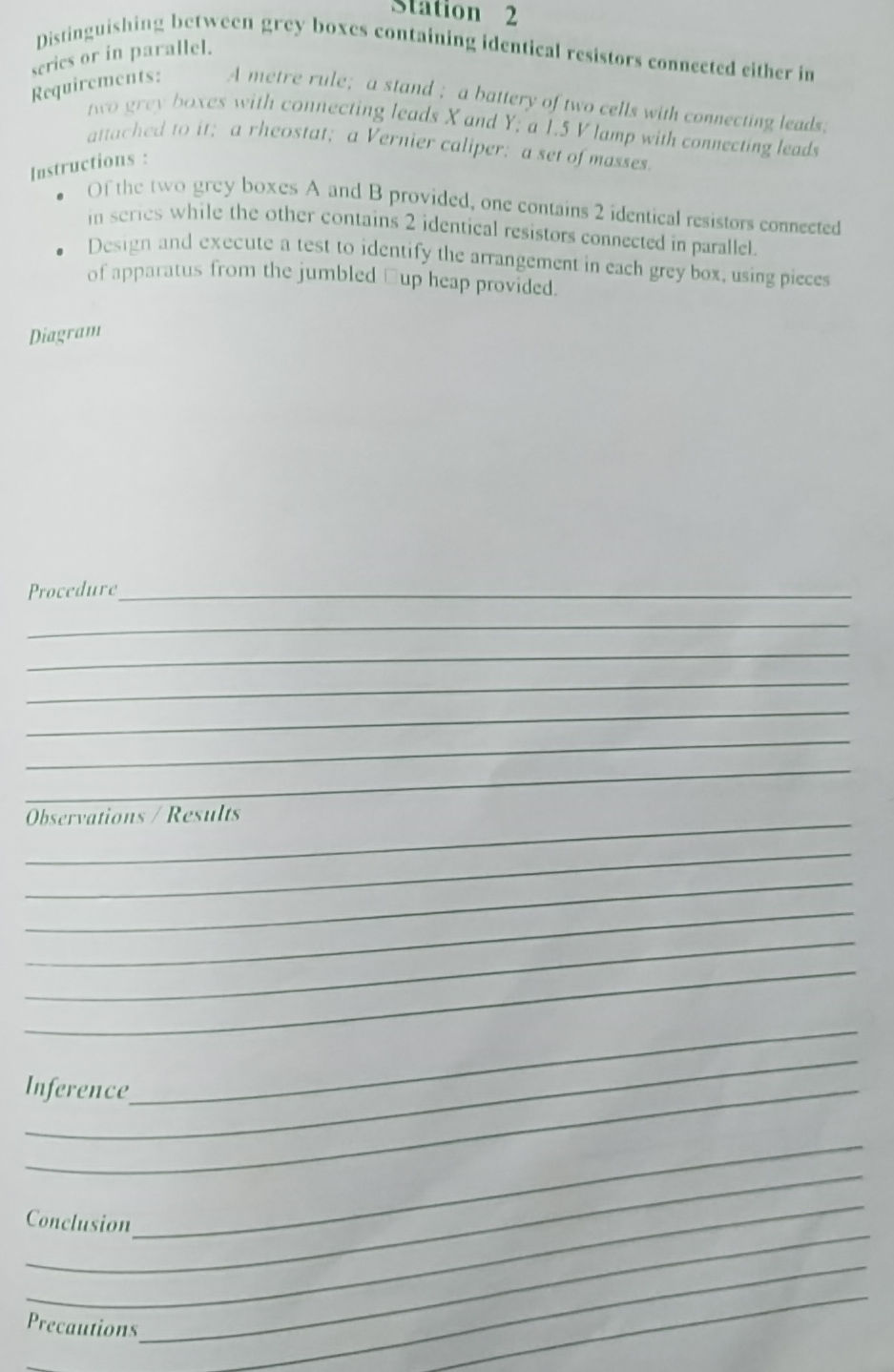 Distinguishing between grey boxes containing | StudyX