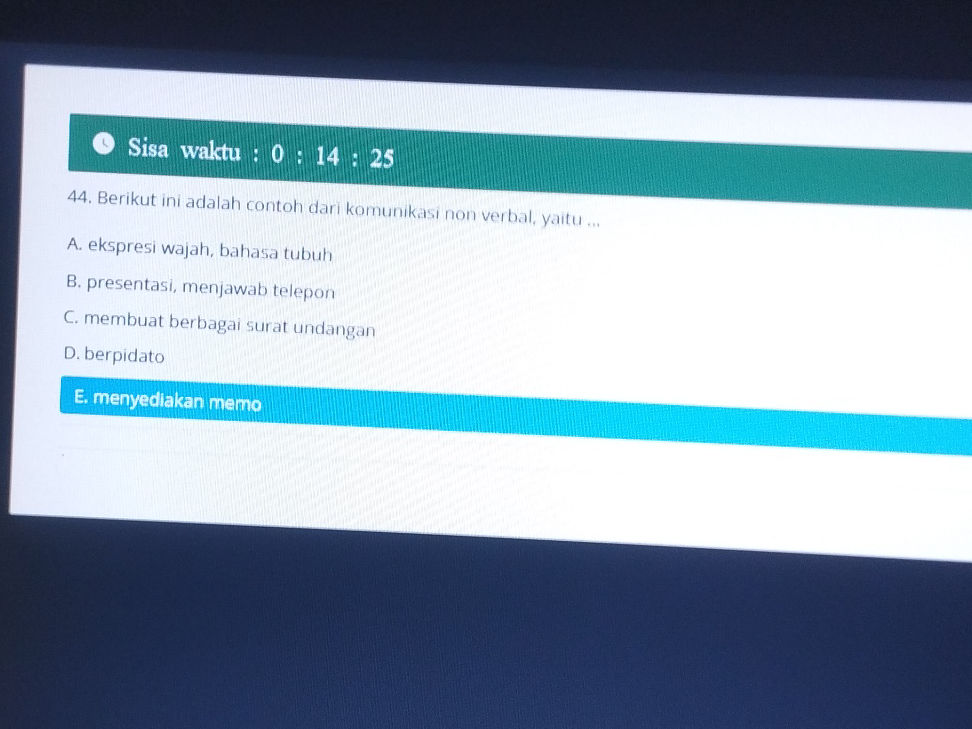 44. Berikut ini adalah contoh dari | StudyX