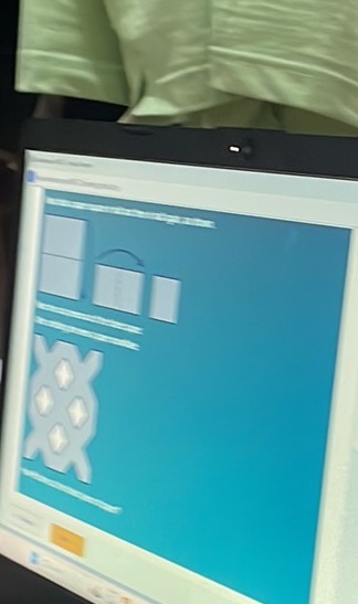 The image shows a sequence of shapes and | StudyX