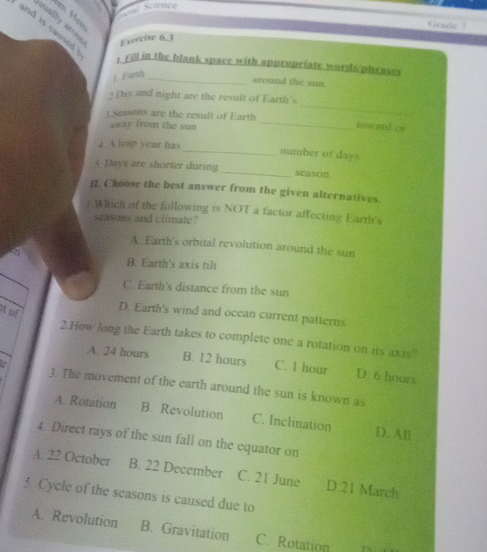 1. Fill in the blank space with appropriate | StudyX