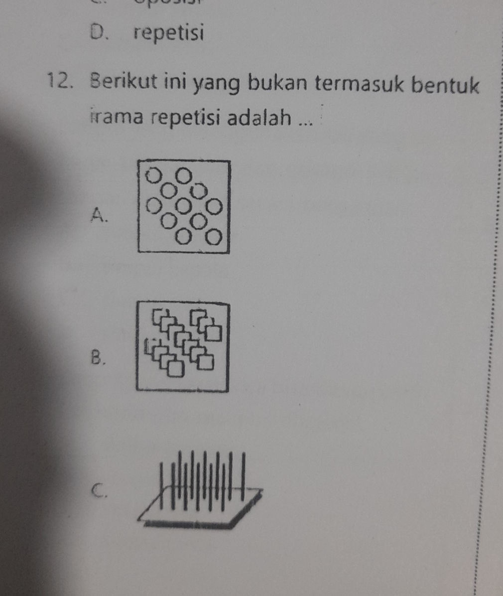 12. Berikut ini yang bukan termasuk bentuk | StudyX