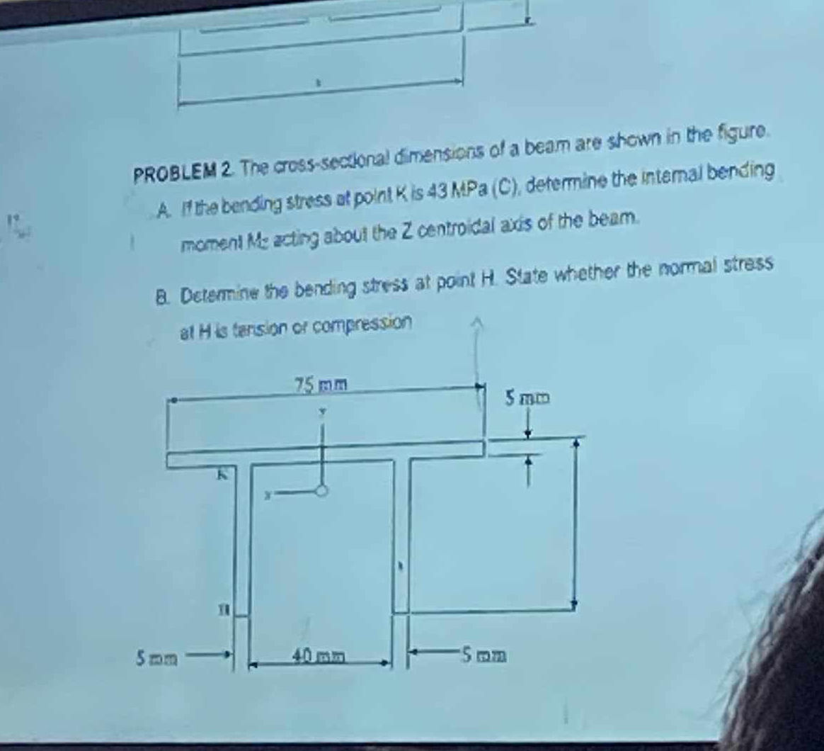 PROBLEM 2. The cross-sectional dimensions of | StudyX