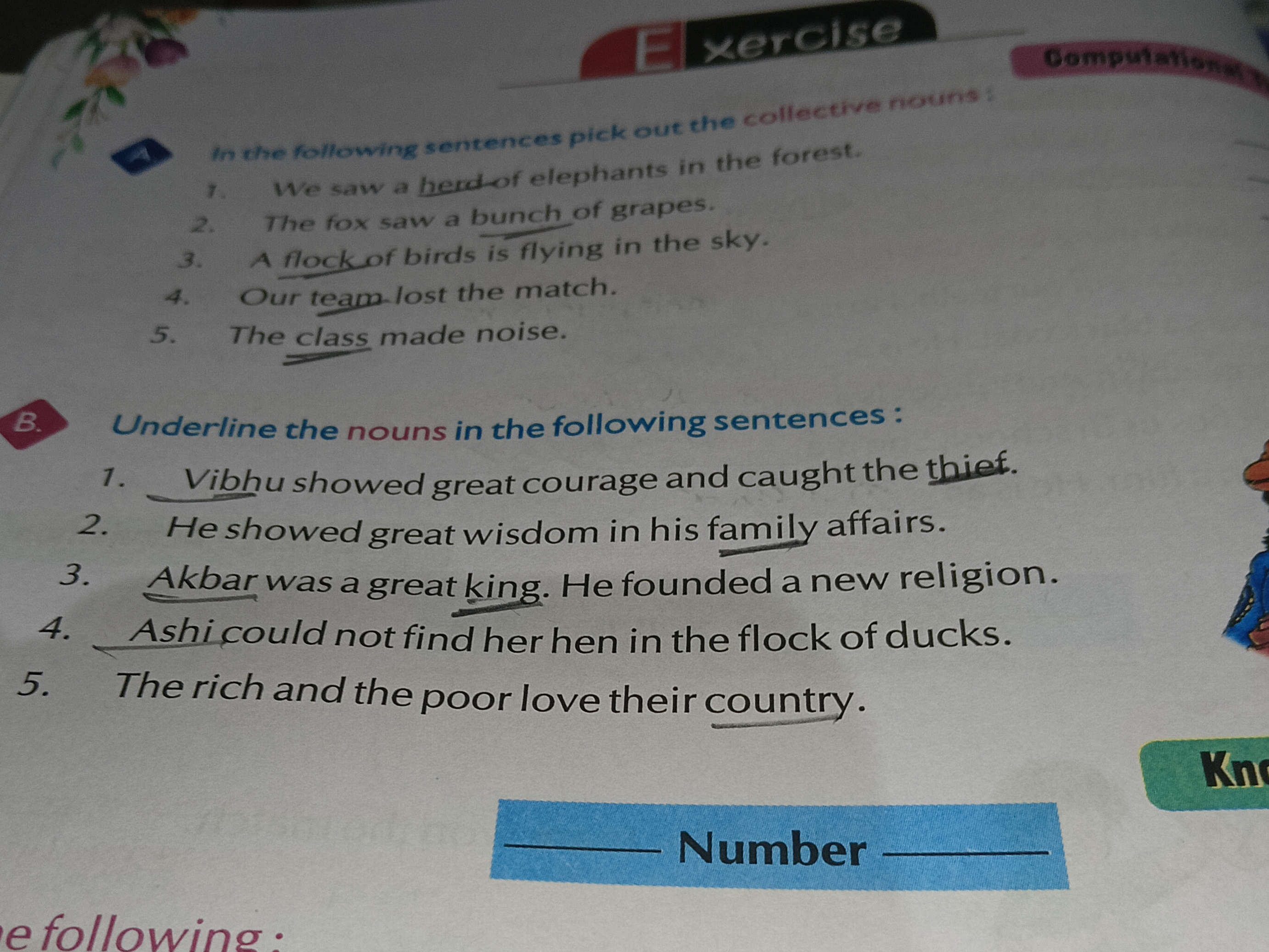 In the following sentences pick out the | StudyX