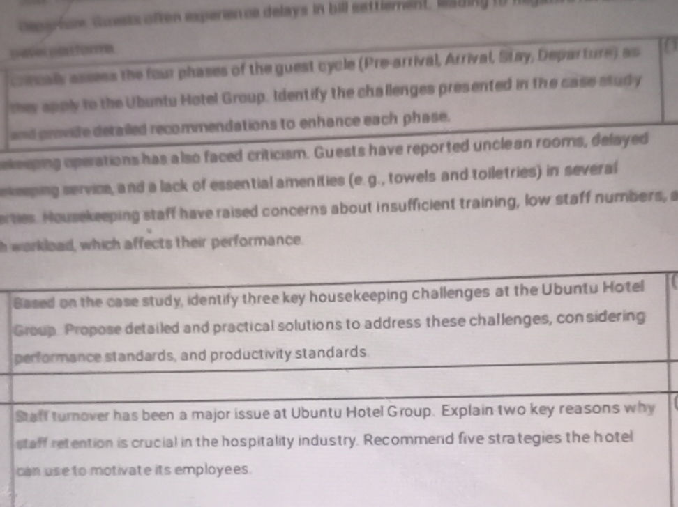 Critically assess the four phases of the | StudyX