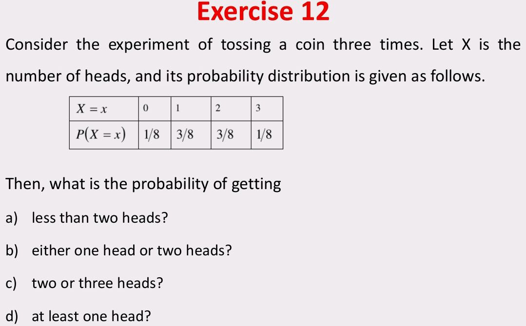 Consider the experiment of tossing a coin | StudyX