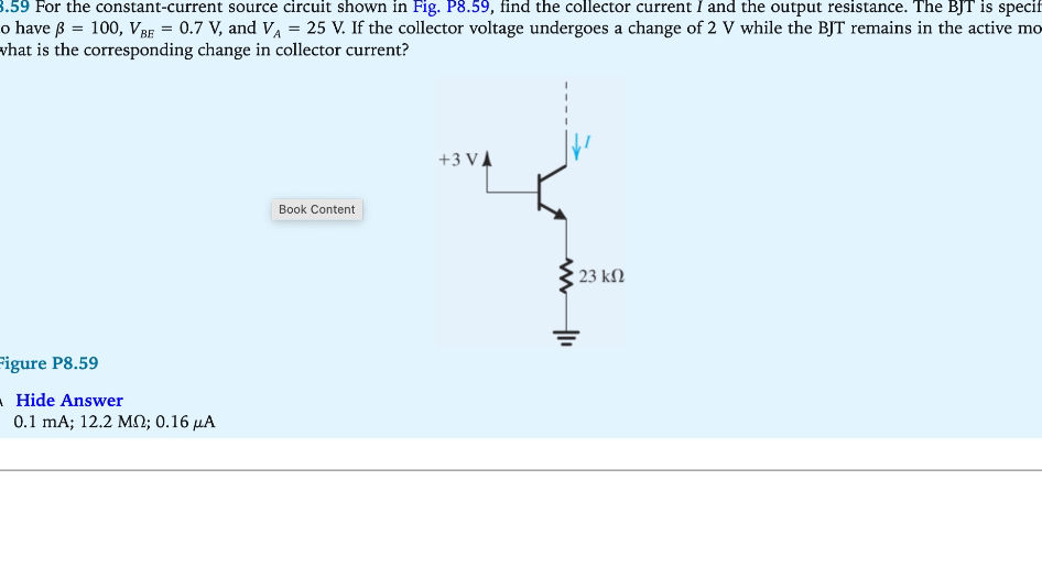 For the constant-current source circuit | StudyX