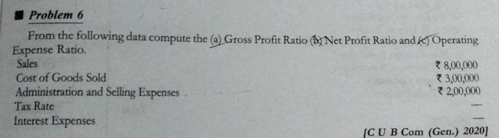 Problem 6 From the following data compute | StudyX