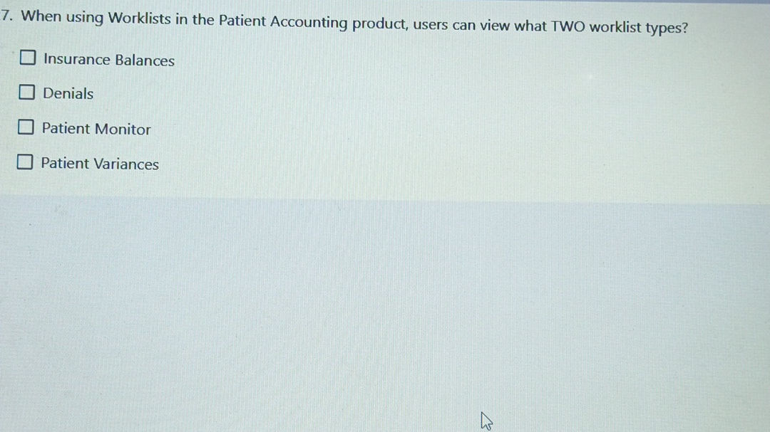 7. When using Worklists in the Patient | StudyX
