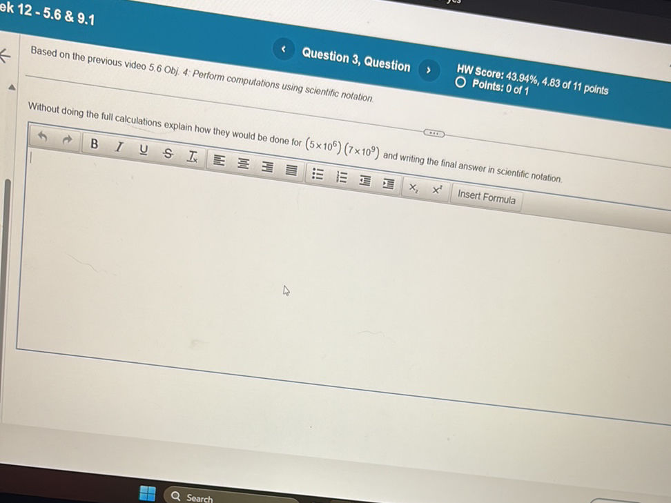 Without doing the full calculations explain | StudyX