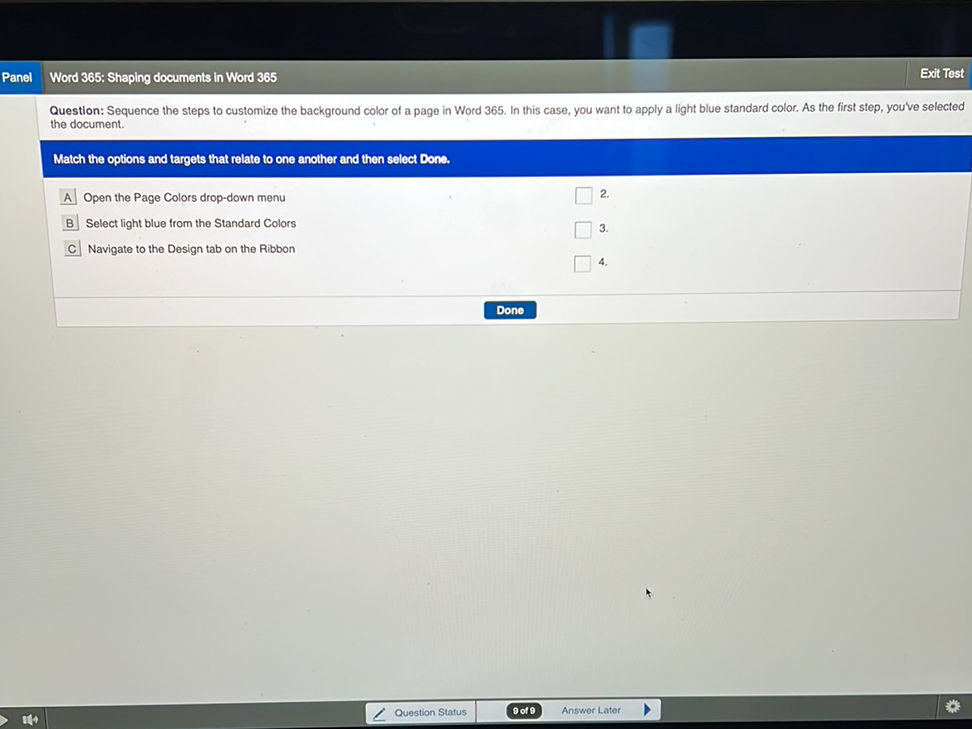 Question: Sequence the steps to customize | StudyX