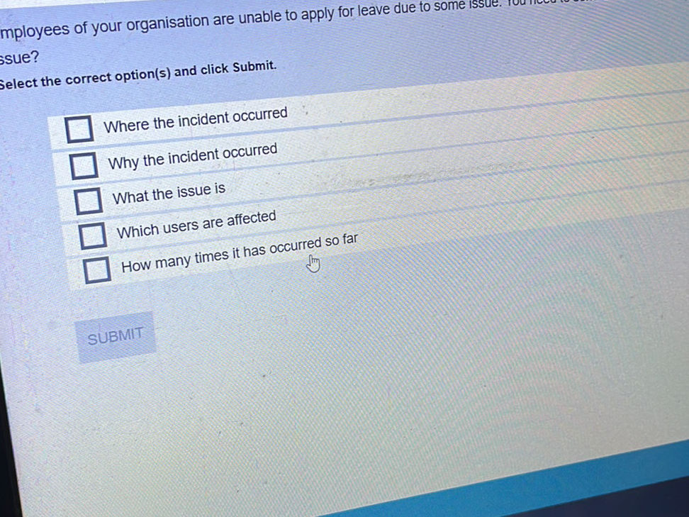 Select the correct option(s) and click | StudyX