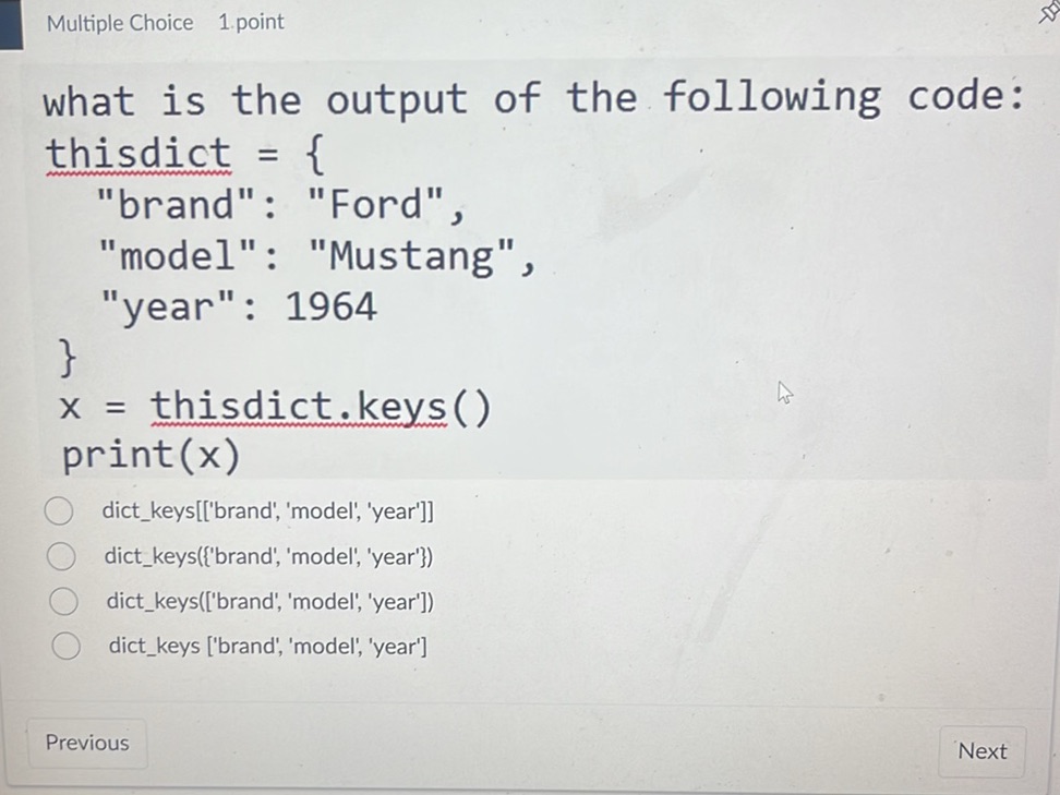 what is the output of the following code: | StudyX