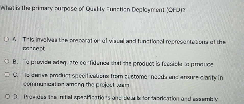 What is the primary purpose of Quality | StudyX