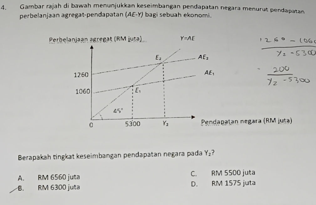 Gambar rajah di bawah menunjukkan | StudyX