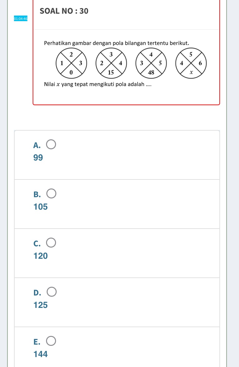 Perhatikan gambar dengan pola bilangan | StudyX