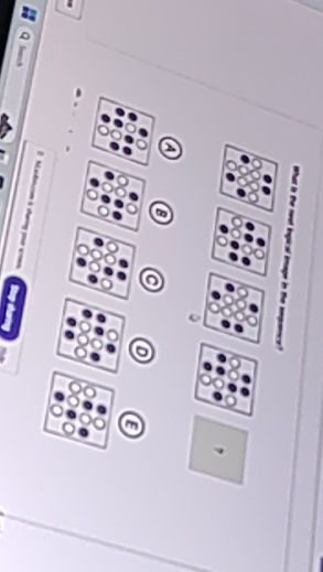 What is the next logical image in the | StudyX