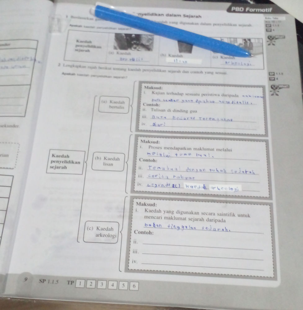 2. Lengkapkan rajah berikut tentang kaedah | StudyX