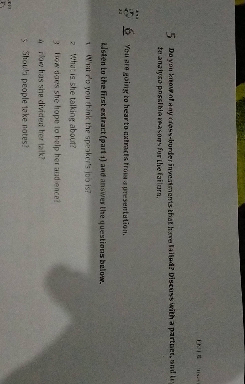 5 Do you know of any cross-border | StudyX