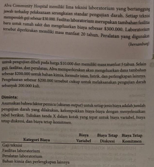 Alva Community Hospital memiliki lima | StudyX